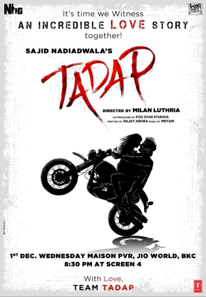 Tadap Photos & Images # 5060 - Filmibeat Hindi