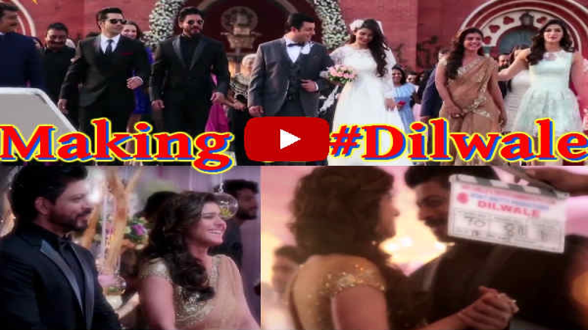 Dilwale Climax scene making Dilwale behind the scenes - Hindi Filmibeat
