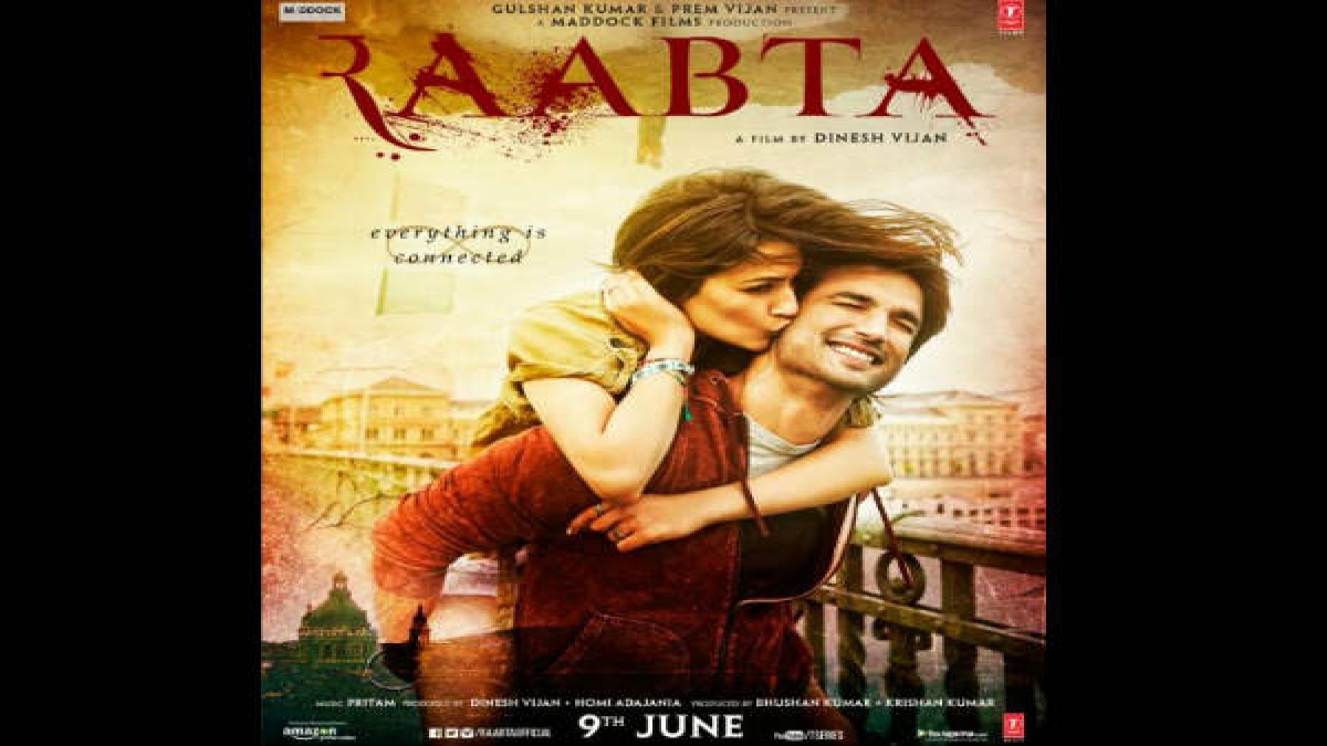 The first poster of Sushant Singh Rajput and Kriti Sanon's Raabta ...