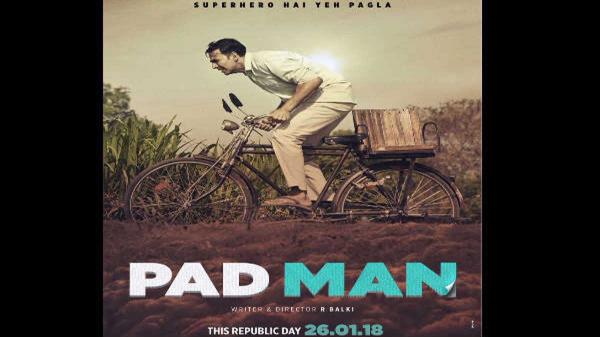 Akshay Kumar makes his way for Padman trailer with a Padman poster ...