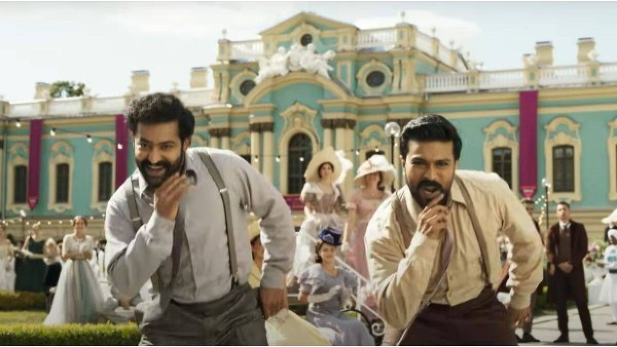 The shooting of the song 'Natu-Natu' was done in the President's House ...