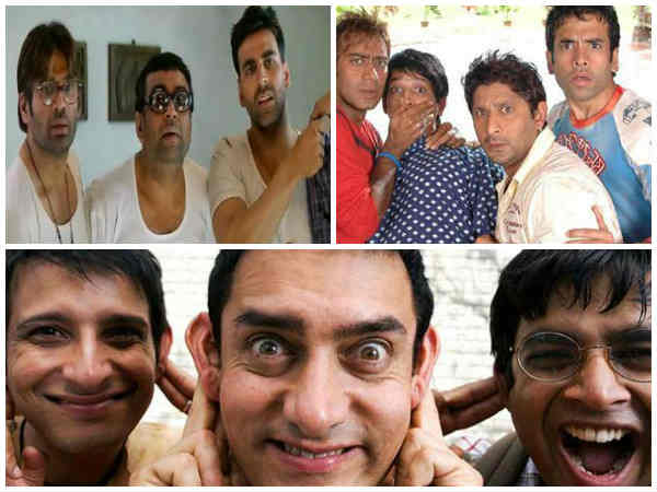 Bollywood best comedy trios actors who together entertained fans ...