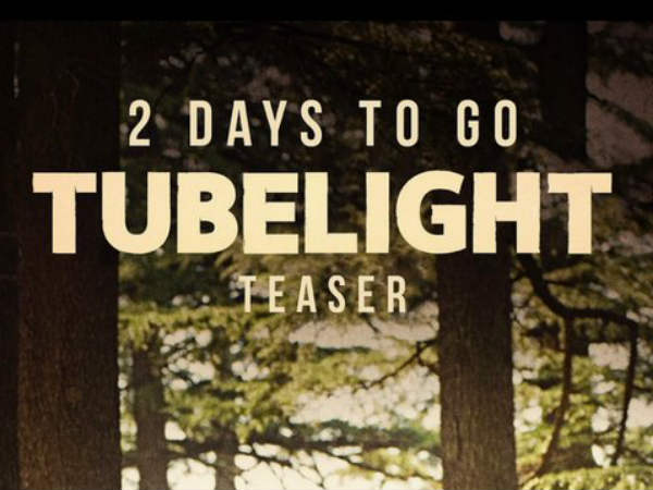 Salman Khan's Tubelight new poster, 2 days for teaser - Hindi Filmibeat