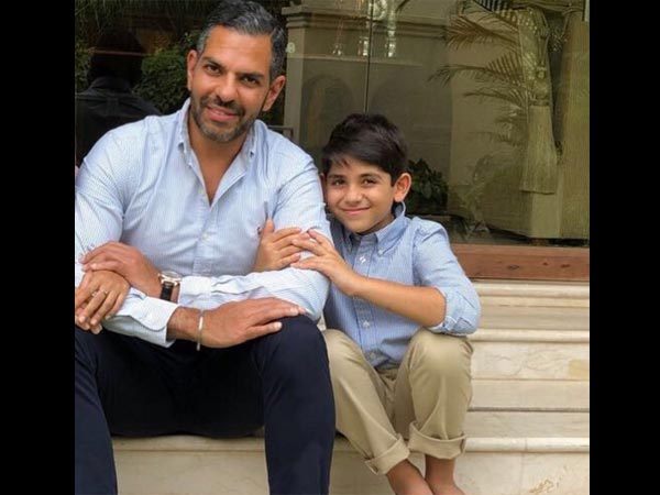 Karisma kapoor and ex husband Sunjay Kapoor celebrate son Kiaan 8th ...