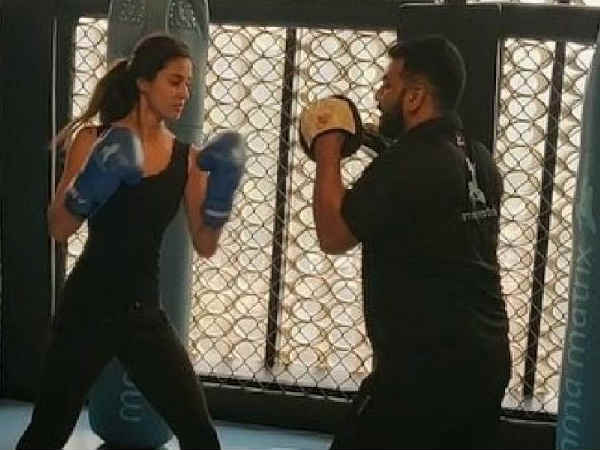 Is Disha Patani learning boxing for baaghi 3? - Hindi Filmibeat