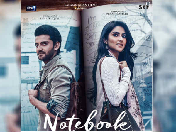 Notebook Poster - Mohnish Bahl daughter Pranutan Bahl and Zaheer Iqbal ...