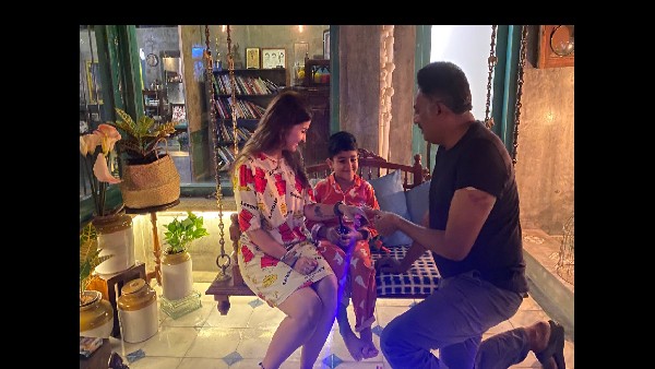 56 years old Actor prakash Raj married again with his wife Pony verma ...