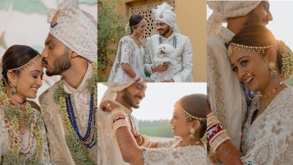 Axar Patel gets married to fiancee Meha Patel cricketer Axar Patel Meha ...