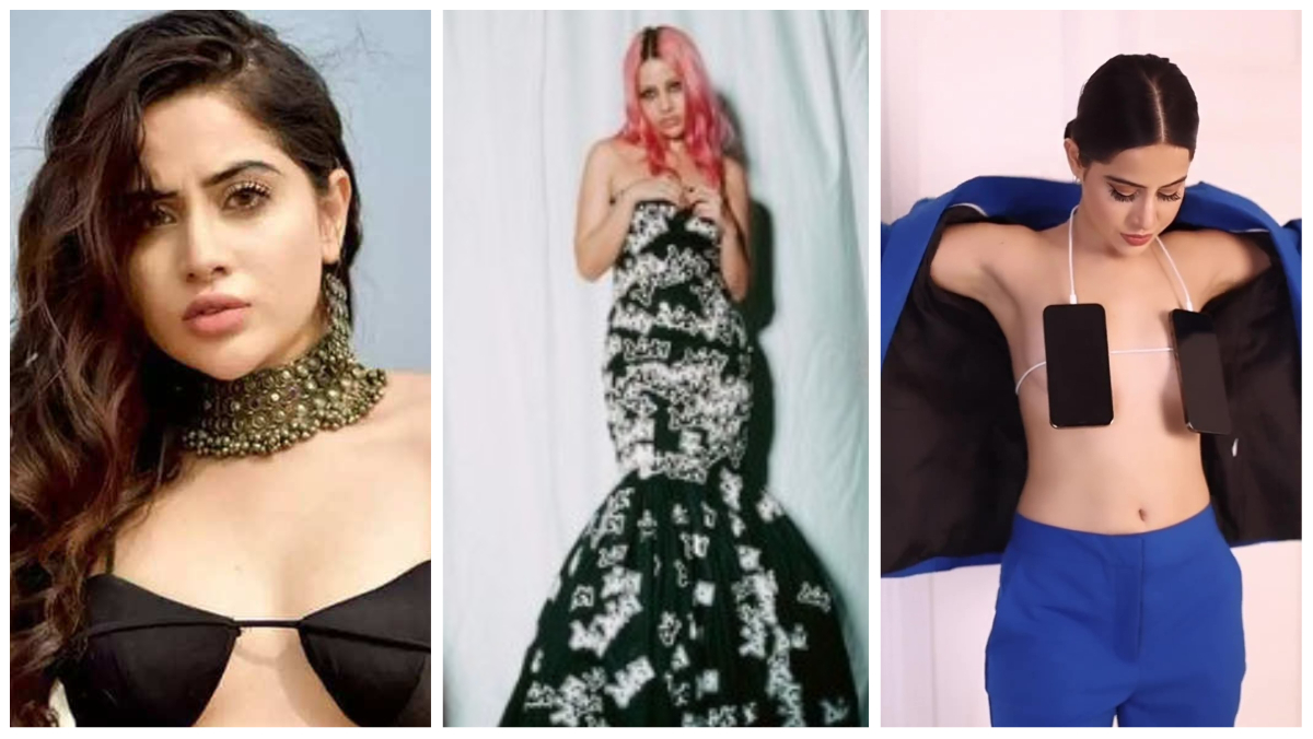 Urfi Javed dirty photoshoot actress pink hair made her fans worried Urfi Javed New Look - Hindi ...