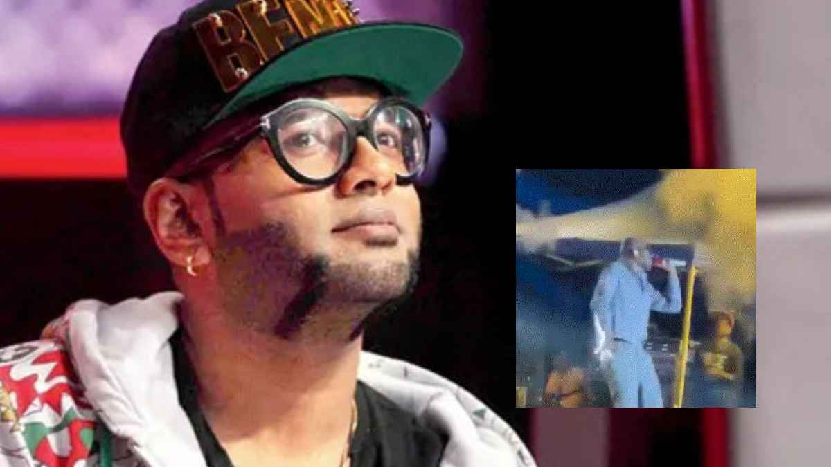 Benny Dayal के साथ लाइव शो में हुआ हादसा, ड्रोन कैमरे ने मारी ऐसी टक्कर ...