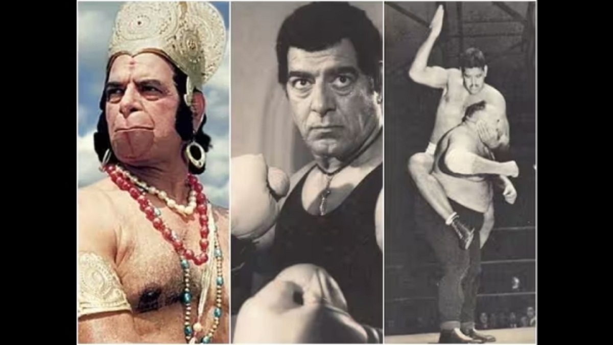 Ramayan fame hanuman aka Dara Singh defeated 200kg wrestler King Kong ...
