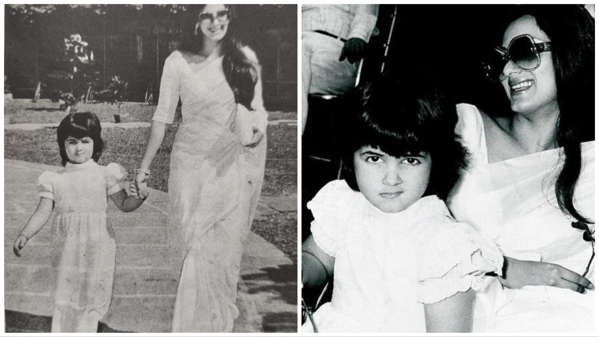 Mother daughter duo of Dimple Kapadia and Twinkle Khanna throw back ...