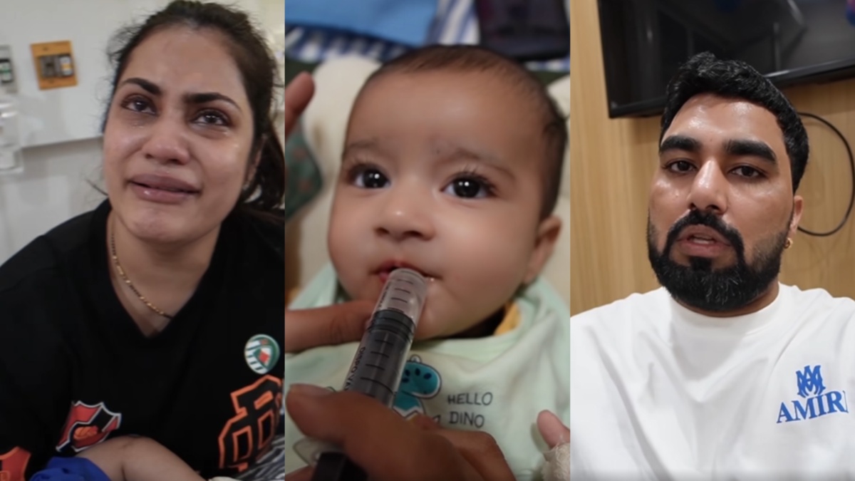youtuber Armaan Malik Son Zaid has admitted to hospital due to ...