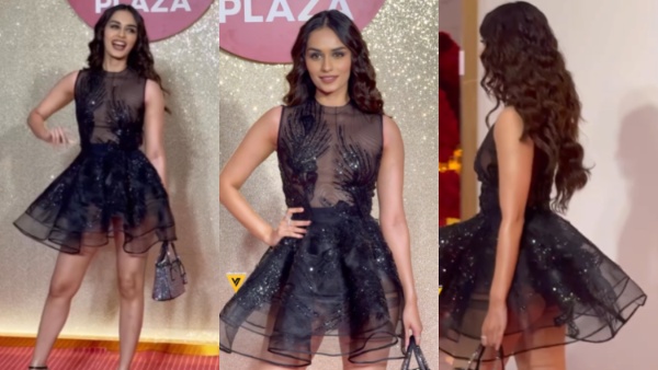 Manushi Chillar trolled for wearing very short dress at jio world plaza ...