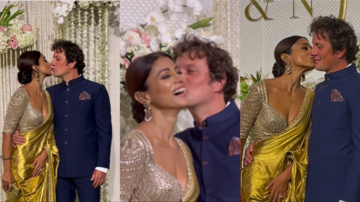 Ira Khan Reception Party Shriya Saran Got Romantic With her husband ...