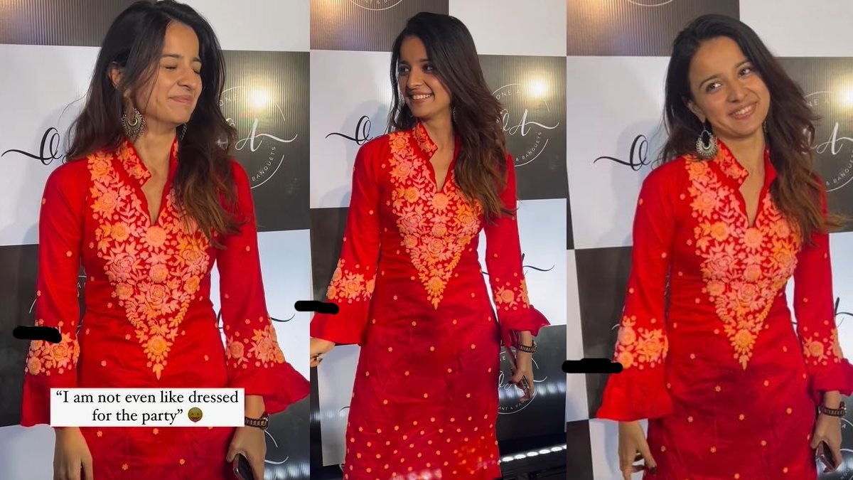 बिना स्त्री की कुर्ती पहनकर पार्टी में पहुंची महिमा मकवाना, हर जगह पड़ी ...