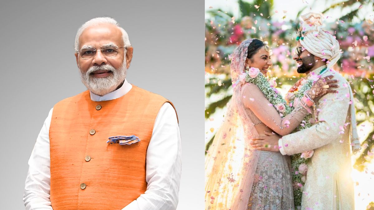 PM Narendra Modi congratulated newlyweds Rakul Preet Singh and Jackky ...