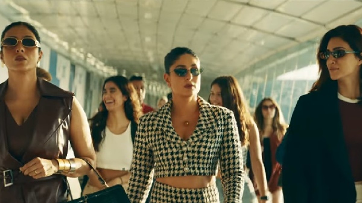 Tabu, Kareena Kapoor Khan and Kriti Sanon starrer Crew's trailer casts ...