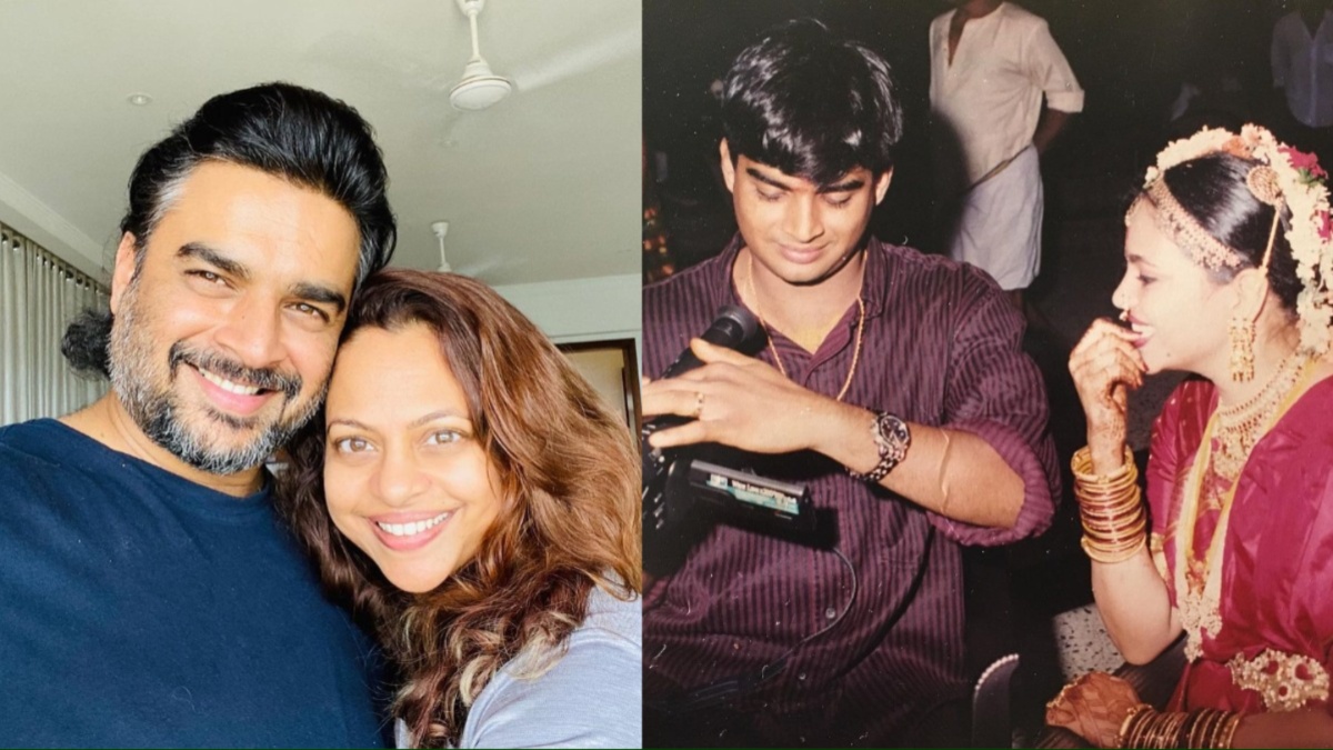 South actor R Madhavan married his own student his throwback photos ...
