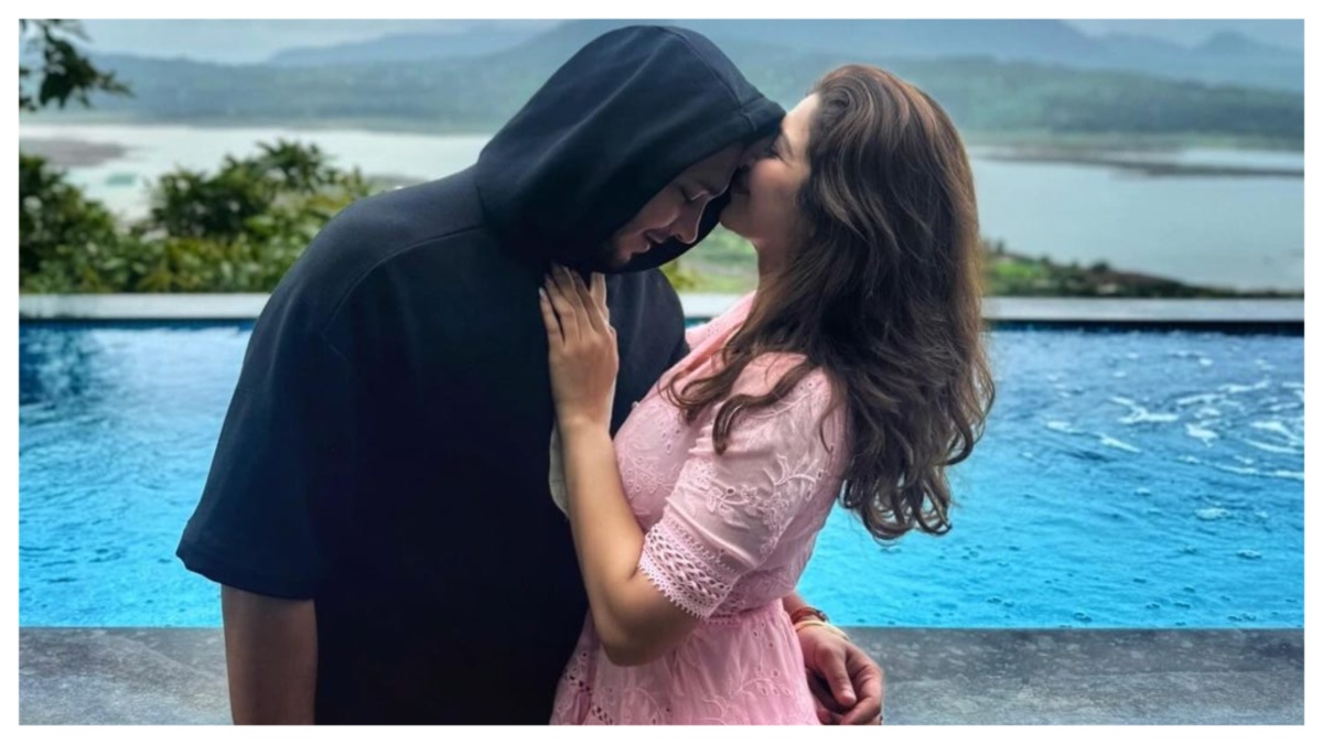 Sonarika Bhadoria On Second Honeymoon With Husband Vikash Parashar gets cosy on road - Hindi ...